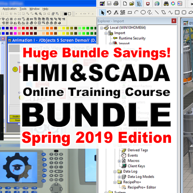 HMI and SCADA Online Course Bundle – The Automation School